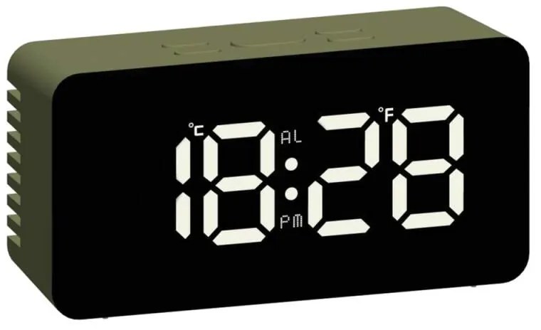 JVD Digitální budík do sítě s bílými LED svítícími čísly JVD SB3658.6