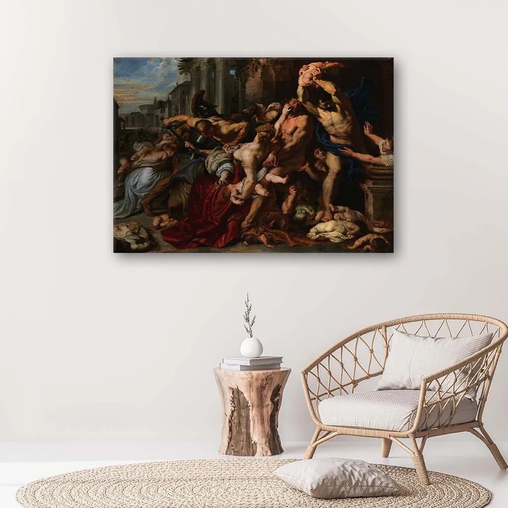 Gario Obraz na plátně Jatka neviňátek - Peter Paul Rubens, reprodukce Rozměry: 60 x 40 cm