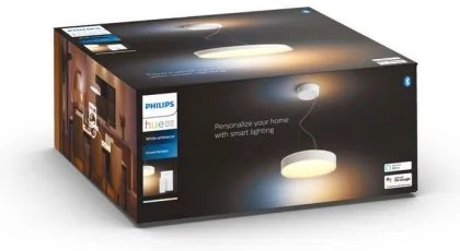 Bluetooth LED závěsné svítidlo Philips Hue Enrave 41162/31/P6 bílá 33,5W 2200-6500K s dálkovým ovladačem