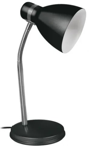 Kanlux ZARA stolní lampa černá HR-40-B max. 1x40W E14 07561