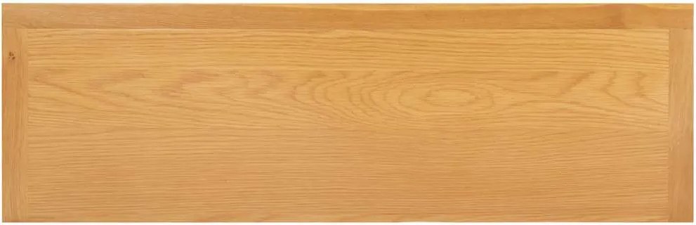 Komoda se zásuvkami 105 x 33,5 x 73 cm masivní dubové dřevo 289196