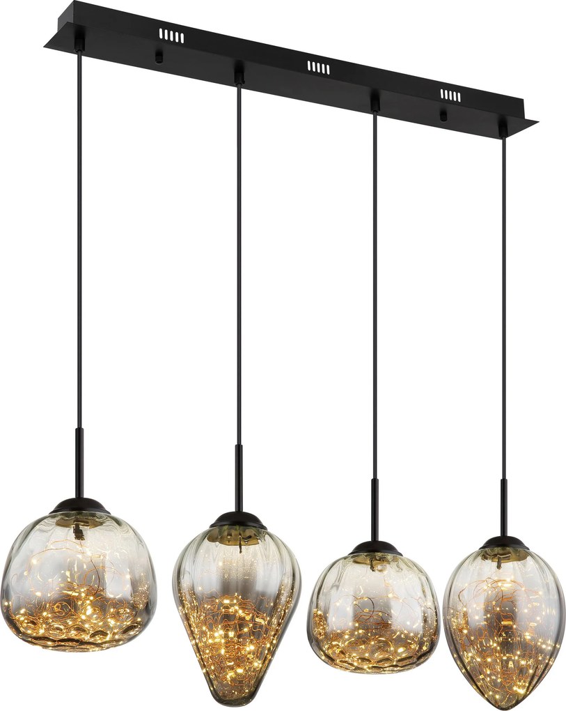 XXXLutz ZÁVĚSNÉ LED SVÍTIDLO, 91/20/120 cm Globo - Online Only svítidla - 007326109103