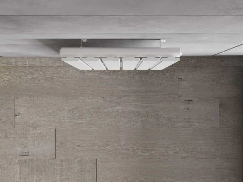 Mexen Boston dekorativní radiátor 1200 x 452 mm, 611 W, bílý - W213-1200-452-00-20