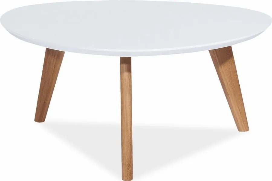 Casarredo Konferenční stolek MILAN L3 bílý