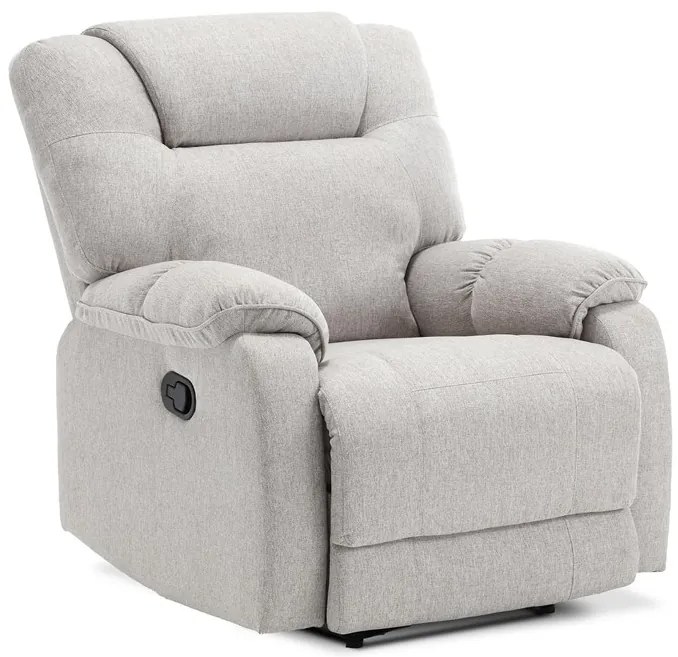 Relaxační křeslo, béžová, látka, TV-4088 CRM2 Barva: Béžová