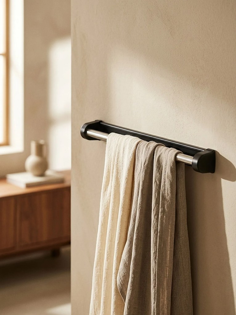 Sinsay - Samolepicí věšák na lištu - černá