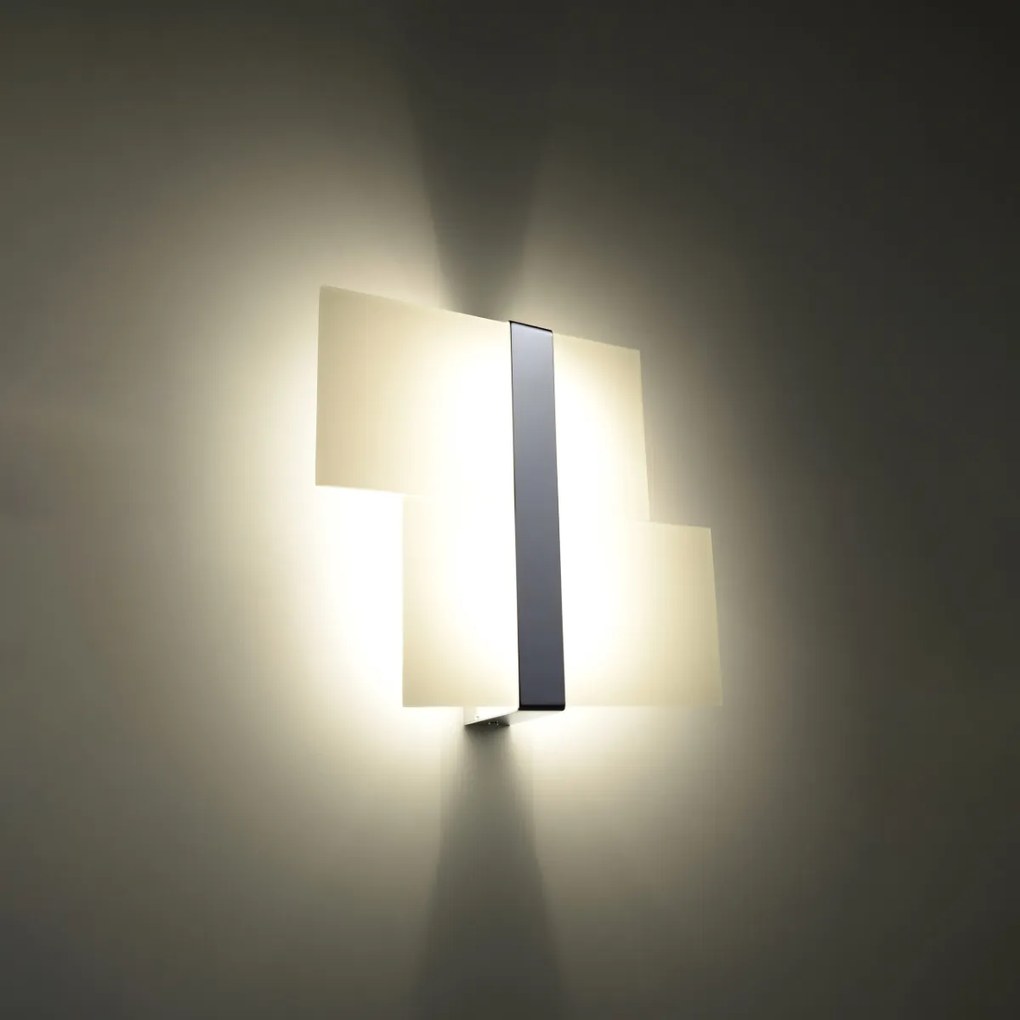 Sollux Lighting Nástěnné svítidlo MASSIMO chrom