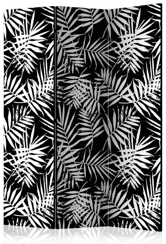 Artgeist Paraván - Black and White Jungle [Room Dividers] 135x172