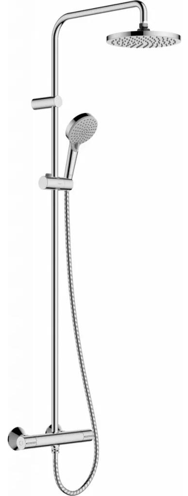 Hansgrohe Vernis Blend - Sprchový systém, termostatický, hlavová sprcha + ruční sprcha, chrom 26276000