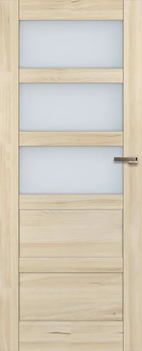 Interiérové dveře vasco doors BRAGA model 4 Průchozí rozměr: 70 x 197 cm, Orientace dveří: Levé dveře, Dekor: Dub Viking
