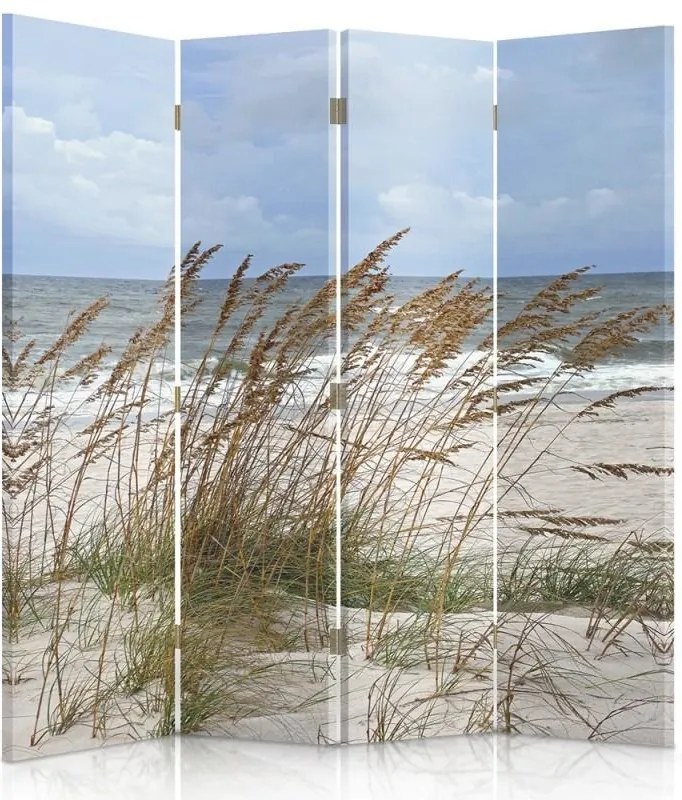 Paraván - Grass By The Sea | čtyřdílný | jednostranný 145x150 cm