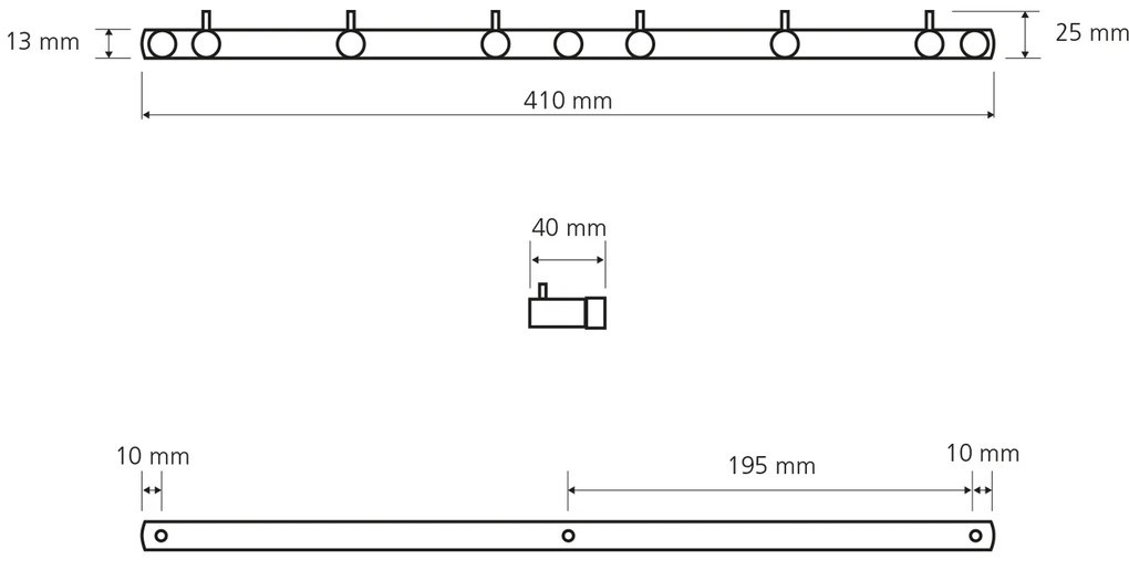 Sapho Sapho, X-ROUND E šestiháček, chrom, XR206