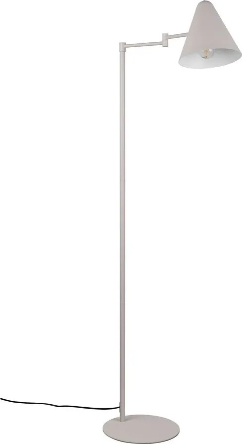 Slonovinová stojací lampa s ohybatelnou konstrukcí (výška 126,5 cm) Cosima – Trio