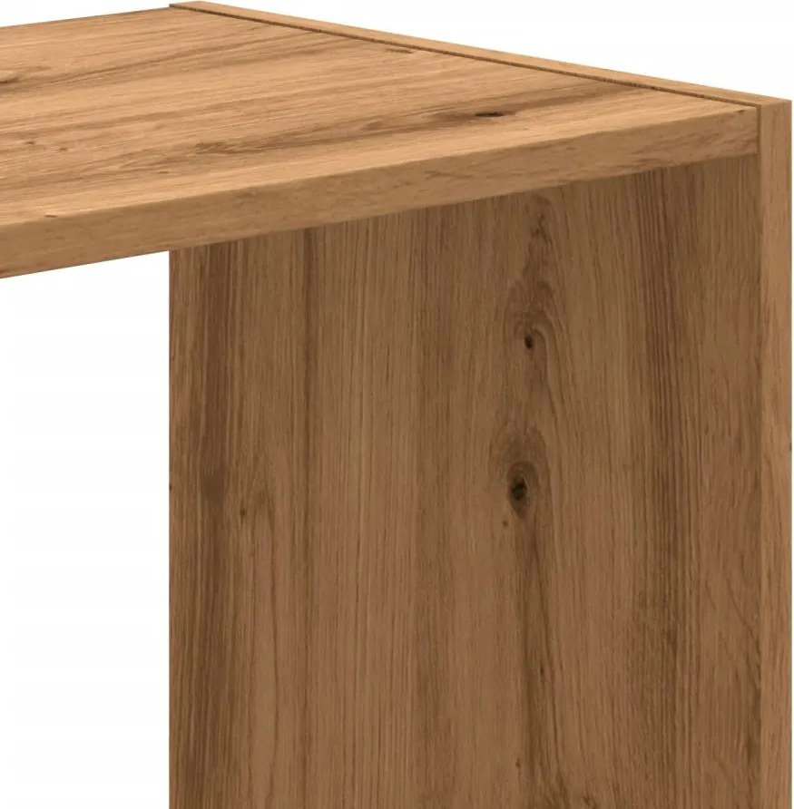 Knihovna dub artisan 102 x 32 x 108 cm kompozitní dřevo 3307845