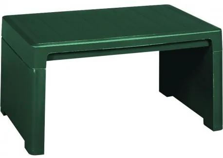 Zahradní plastový stolek LAGO zelený