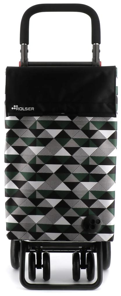 Rolser Classic Sahara Tour 4x4 nákupní taška na kolečkách s nastavitelnou rukojetí, khaki
