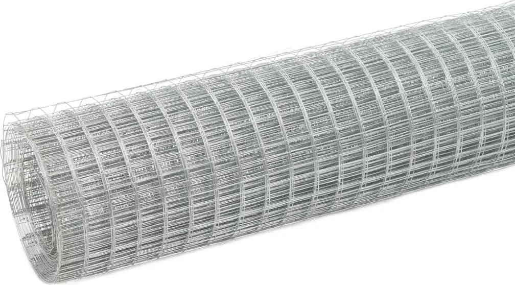 Pletivo ke kurníku pozinkovaná ocel 10 x 1,5 m stříbrné 143615