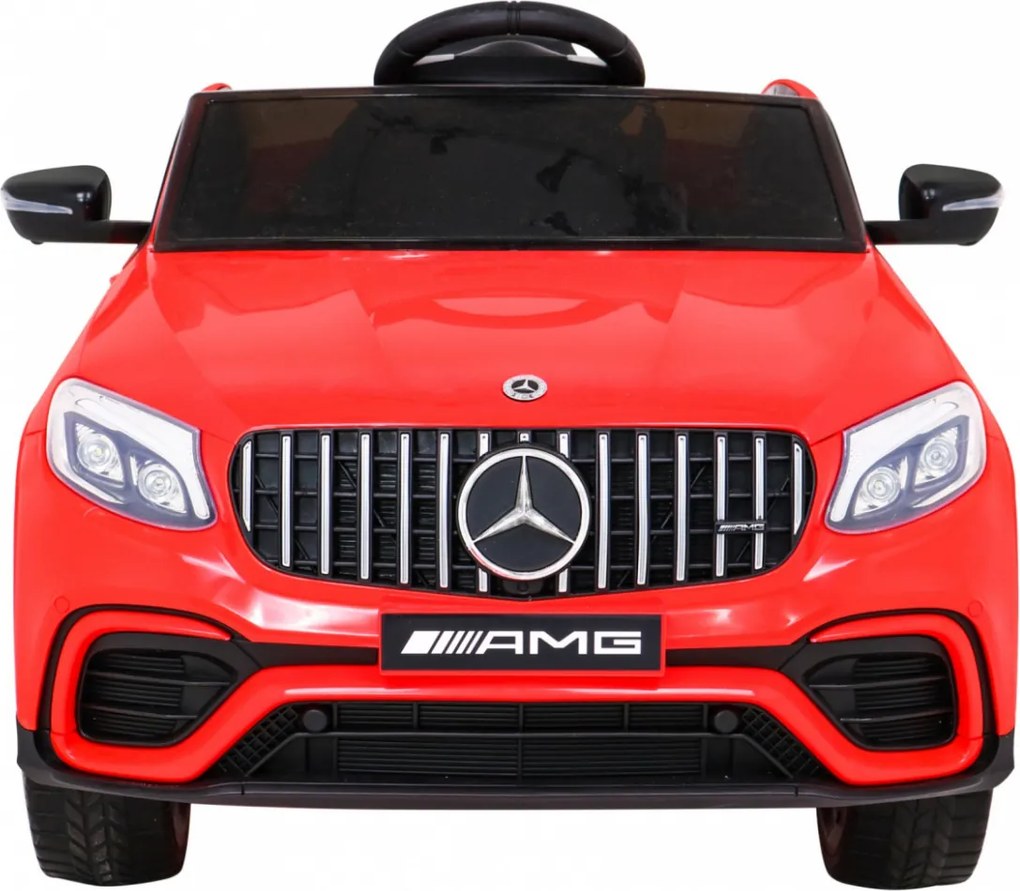 Ramiz Elektrické autíčko Mercedes Benz GLC63S SUV pro děti červené + dálkové ovládání