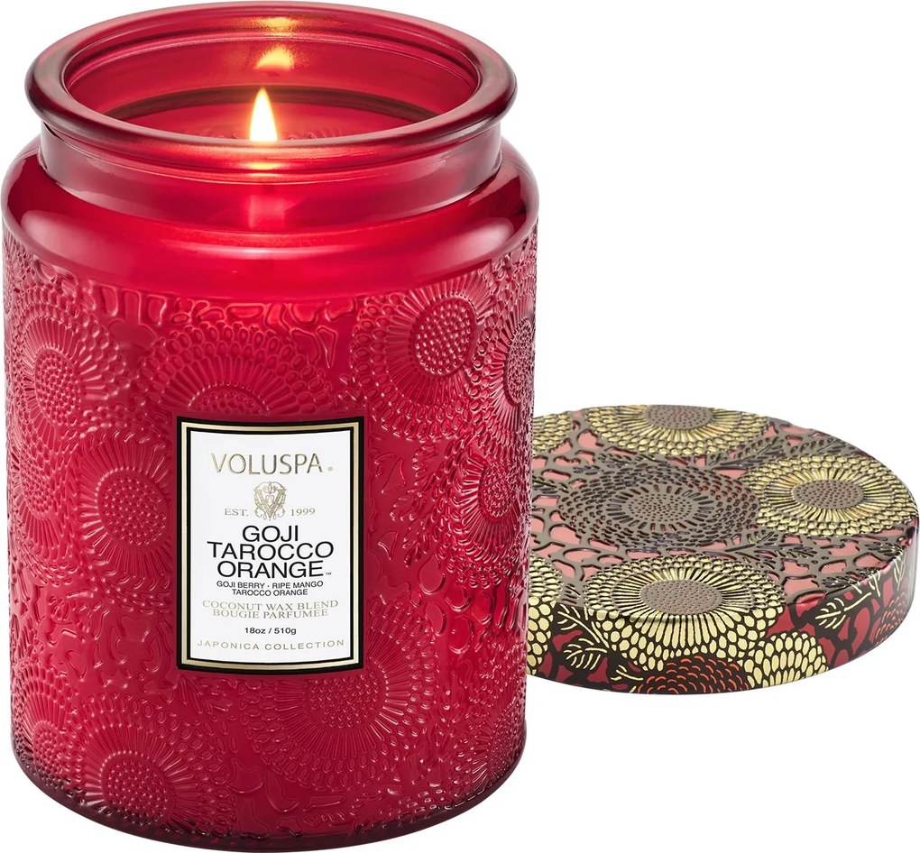 Voluspa svíčka Goji Tarocco Orange, 510 g