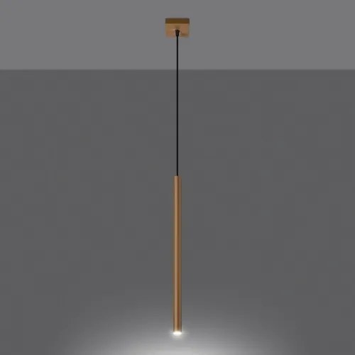 Závěsné svítidlo SOLLUX PASTELO 1 zlaté G9 1x8W bez žárovky SL.1170