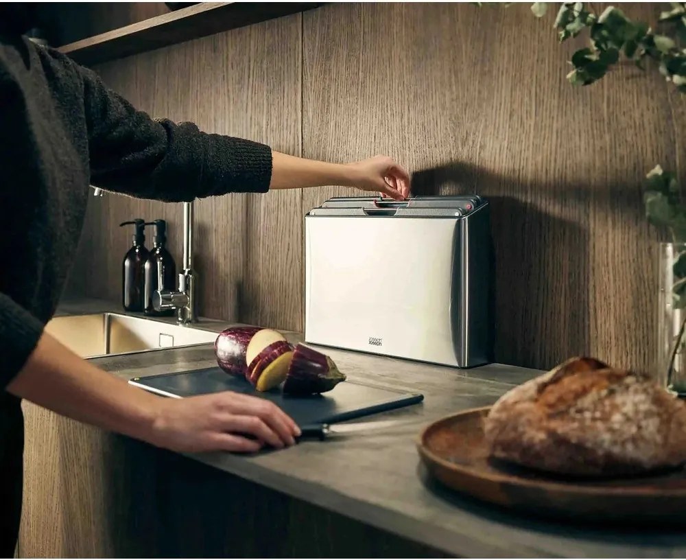Prkénka v sadě 4 ks se stojanem 7x35.5 cm Folio – Joseph Joseph