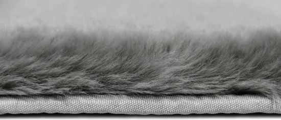 BO-MA, Koupelnová předložka Rabbit New dark grey, 60x90, šedá, koupelna