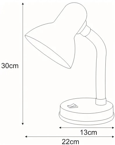 Stolní lampa K-MT-203 ORANGE z řady CARIBA