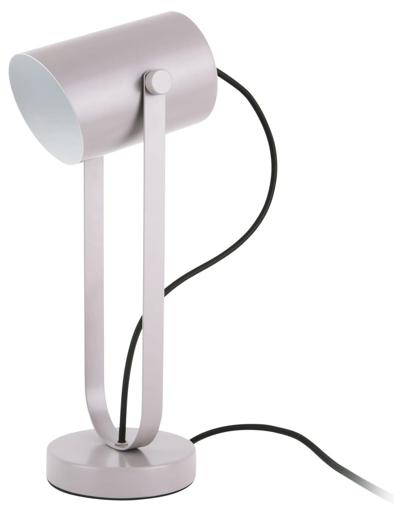 LEITMOTIV Stolní lampa Snazzy – šedá 41,5 × 13 × 13 cm