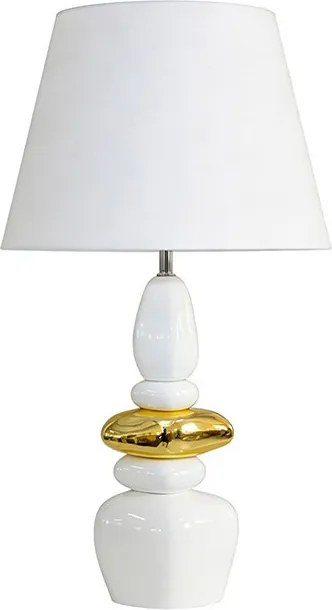 Designová stolní lampa Kaloosh 68 cm bílá