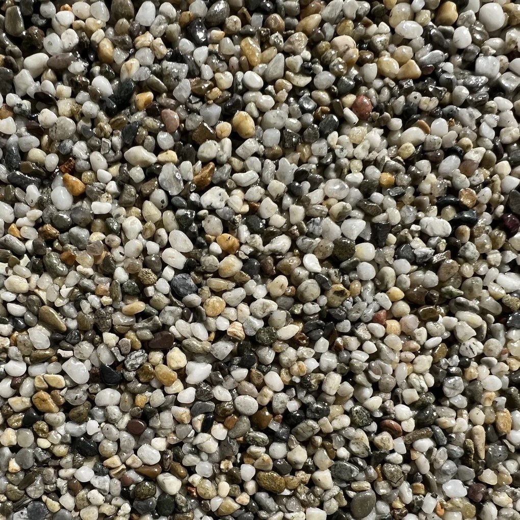 Báča Beton Kamenný koberec na stěnu Las Vegas Frakce: Střední (3 – 5 mm), vydatnost setu 3,5 m², Doporučené použití v: exteriéru - polyuretanové pojivo