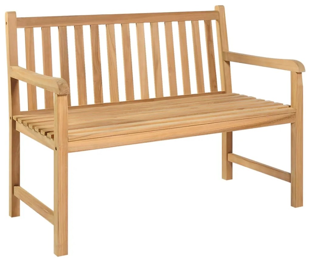 Zahradní lavice 114 cm masivní teakové dřevo 316622
