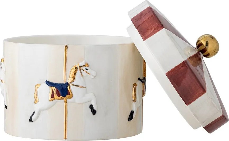 Kameninová dóza na cukroví/na sušenky Merry-go-round – Bloomingville