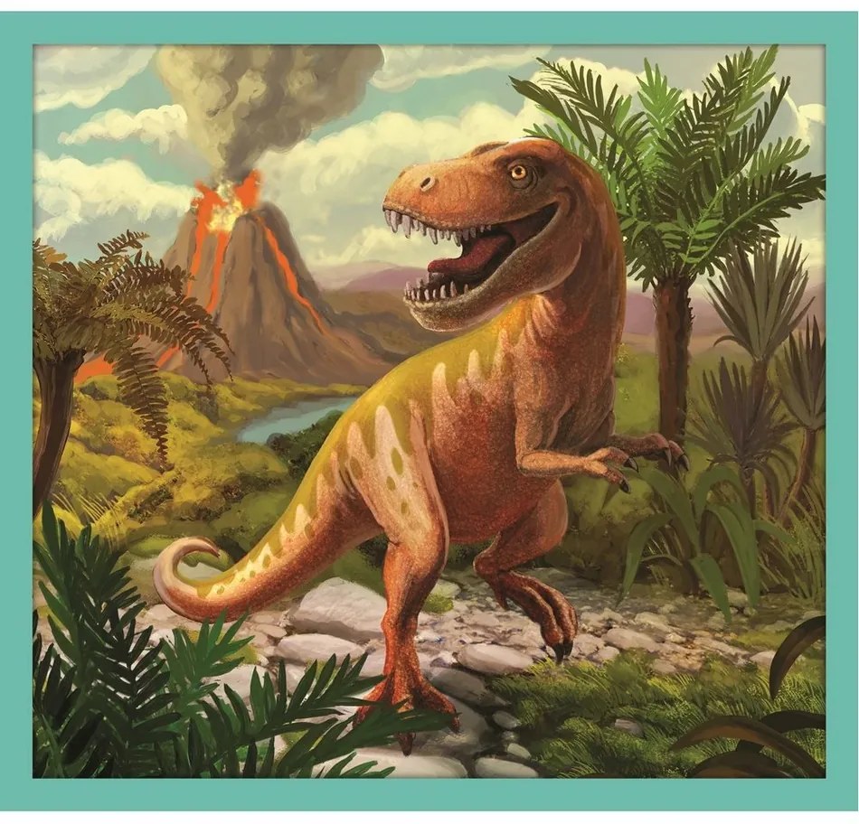 Trefl Puzzle Dinosauři, 10v1