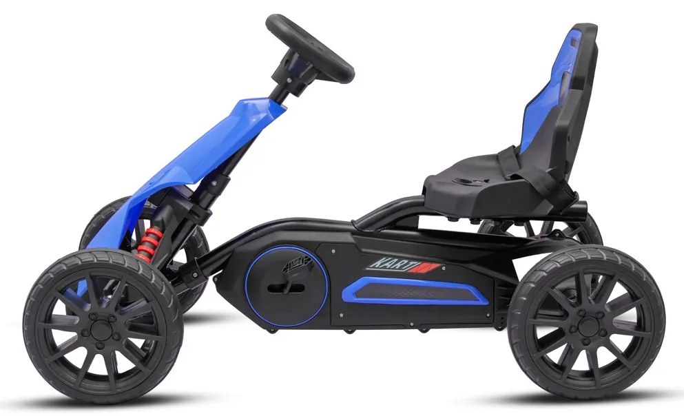 Dětská šlapací motokára Go-kart Baby Mix Speedster modrá