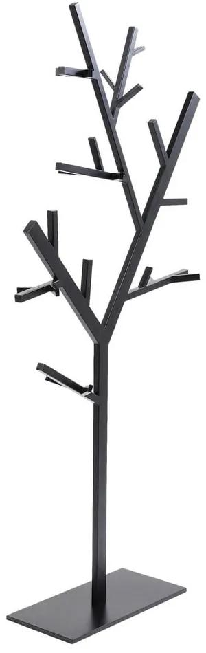 Černý kovový věšák Kare Design Tree, výška 201 cm | BIANO