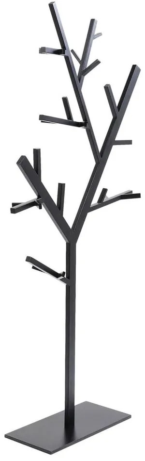 Černý kovový věšák Kare Design Tree, výška 201 cm