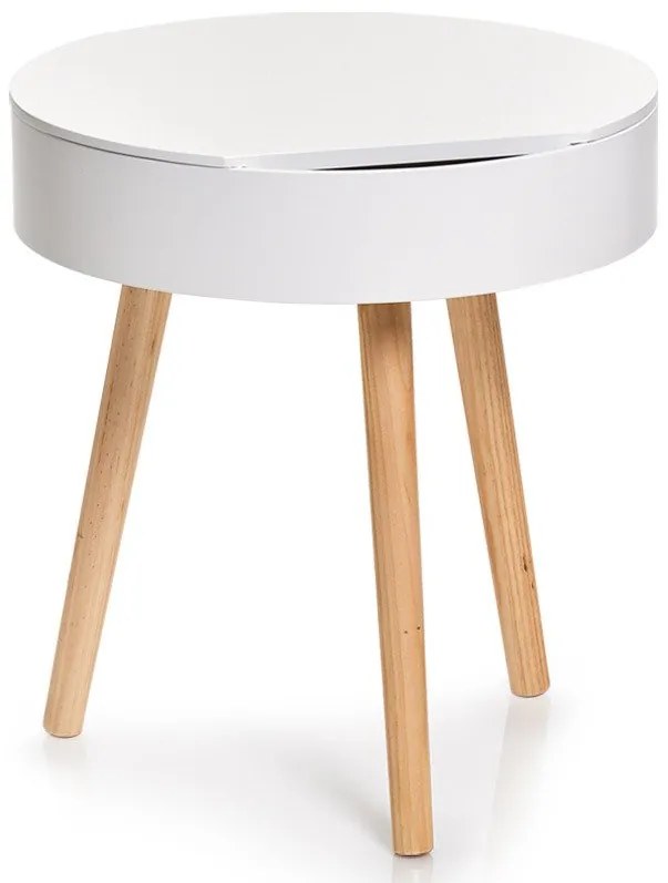 konferenční stolek inspirovaný skandinávským, minimalistický nábytek, snadno se pohybující stůl, ZELLER