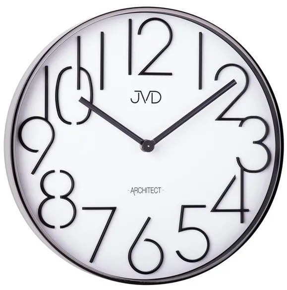 Designové kovové hodiny JVD -Architect- HC06.2