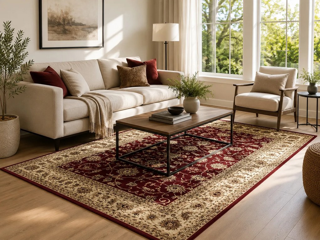 Ayyildiz, Kusový koberec Marrakesh 210 red, 160x230, červená, chodba / předsíň