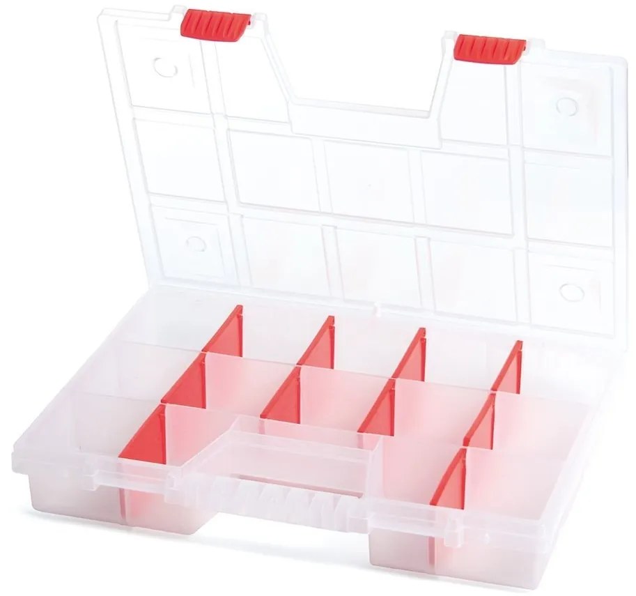 Organizér ZERGOT 39 x 29 x 6,5 cm červený