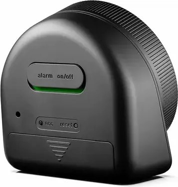 Braun BC24 černá / Digitální budík / LCD / DCF (Rádiem řízené) / 1x AA