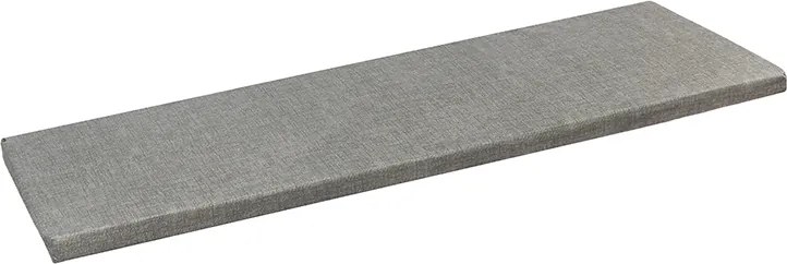 Bellatex Sedák na lavici hladký Šedá 40x120 cm