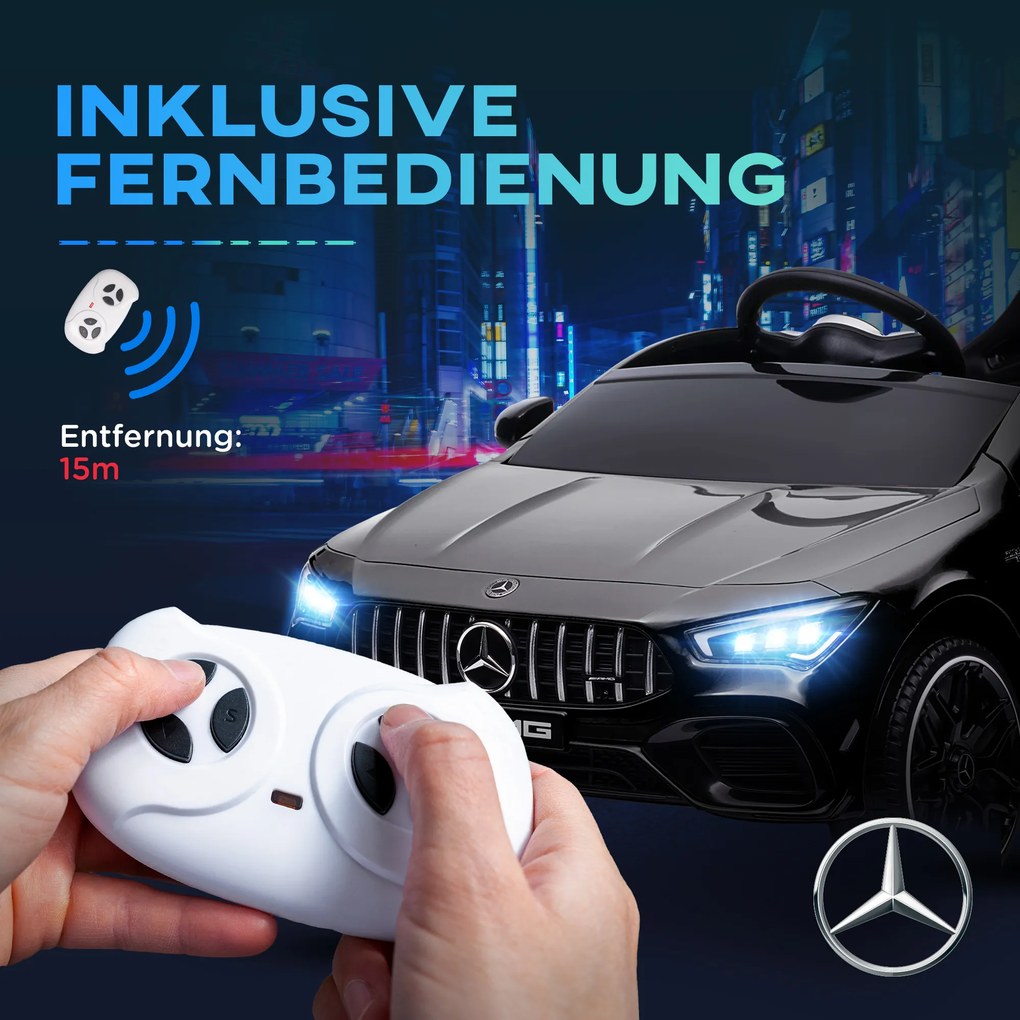 AIYAPLAY dětské elektrické autíčko 12V dětské autíčko s dálkovým ovládáním, hudba, elektrické vozidlo se světlem, připojení USB/MP3, funkce zpětného …