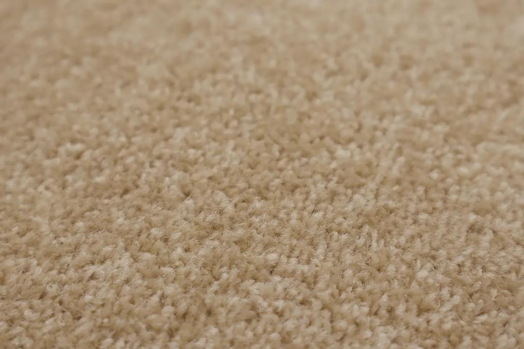 Vopi koberce Kusový koberec Eton béžový 70 kruh - 300x300 (průměr) kruh cm