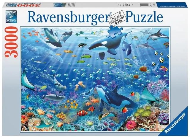Puzzle ravensburger puzzle 174447 pod vodou 3000 dílků