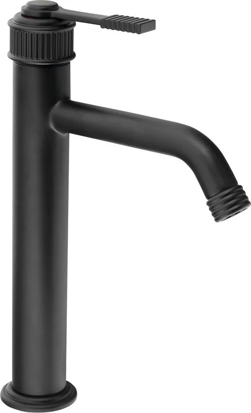 Sapho Versi umyvadlová baterie stojánková výška 240 mm černá mat RV004/15