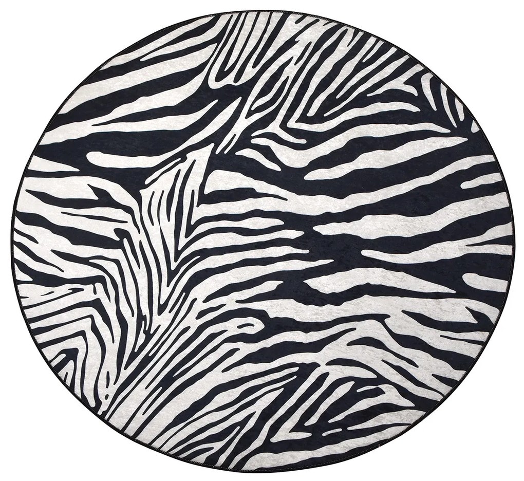 Conceptum Hypnose Kusový koberec Zebra, Vícebarevná Rozměr koberce: 80 x 200 cm