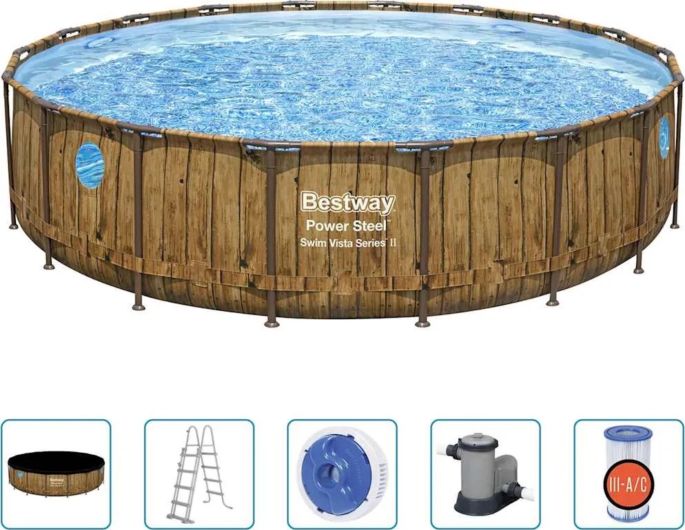 Bestway Power Steel Bazénový set 549 x 122 cm