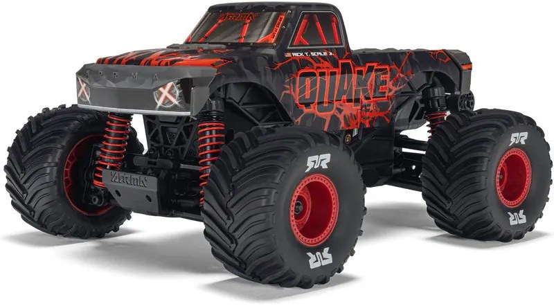 Arrma quake grom 1:16 4wd smart rtr červené