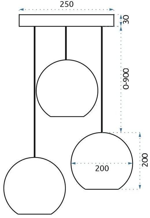 TooLight Stropní svítidlo Odessa 180978A